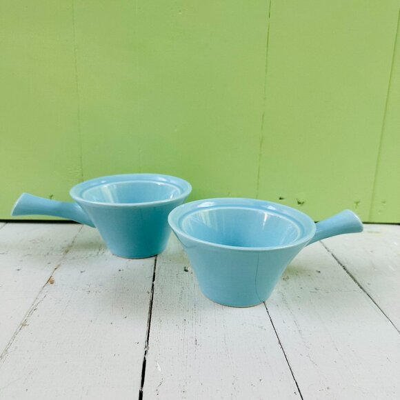 Vintage | Kitchen | Vintage Mcm Usa Individual Casserole Bean Pots ...